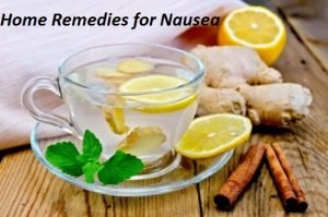 Home Remedies for Nausea