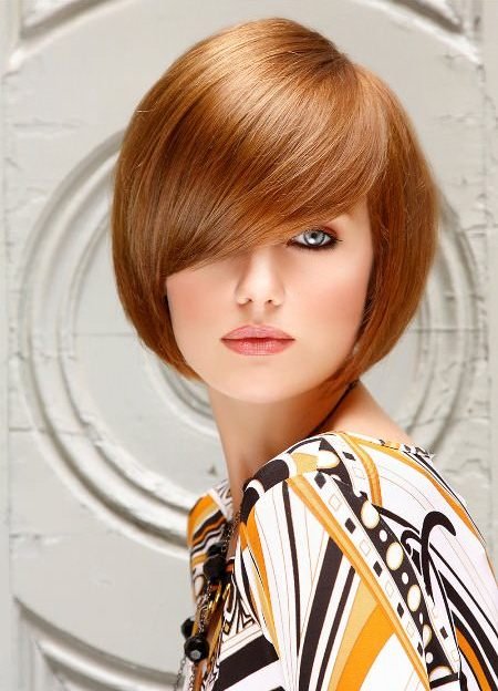 20 Simple Short Hair with Bangs