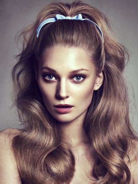 20 Stylish Half Ponytails