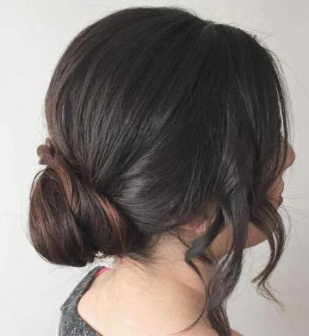20 Simple Short Hair Buns