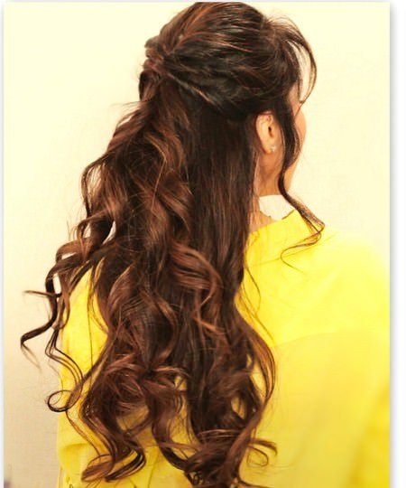 20 Stylish Half Ponytails
